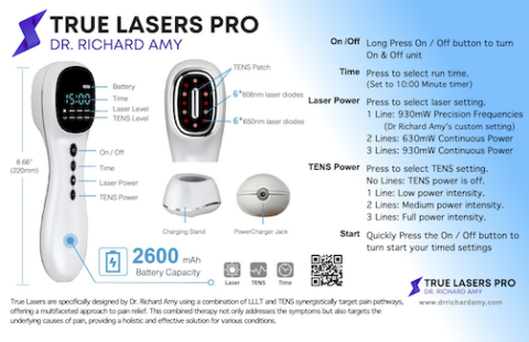 True Laser Pro | Dr Richard Amy